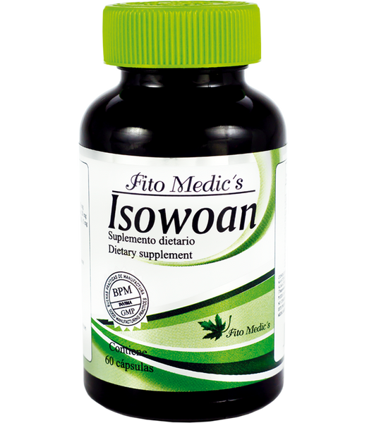Isowoan capsulas 60 unidades – Droguería Americana Express